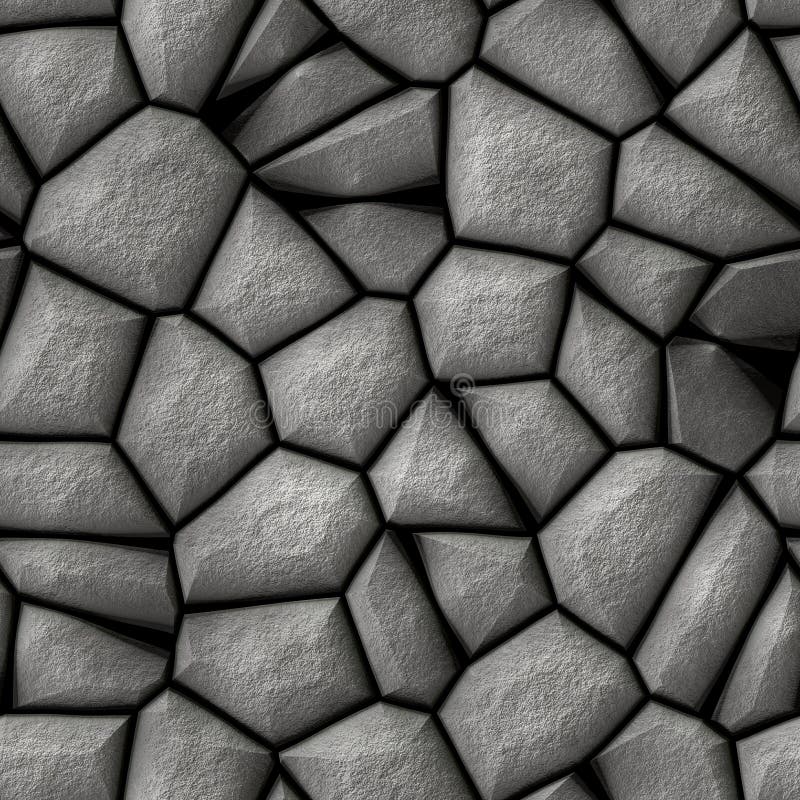 Stones Irregular Mosaic Pattern Texture Seamless Background - Pavement ...