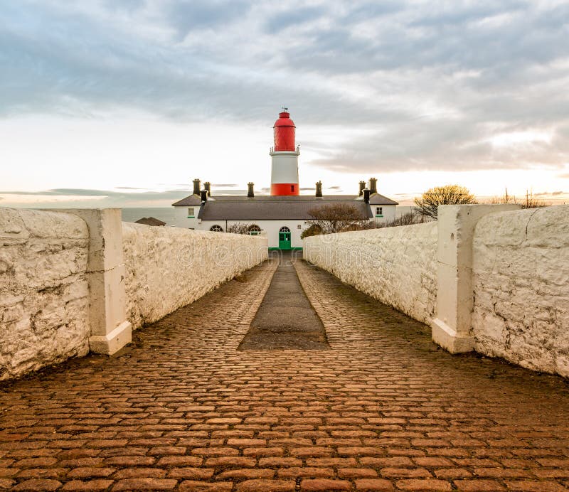 The Pathway To the Red and White Striped, 23 Meter Tall, Souter ...