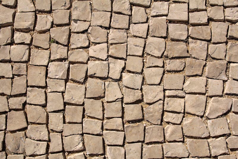 Pavement Tiles, Texture Background. Gray Square Pavement. Seamless ...