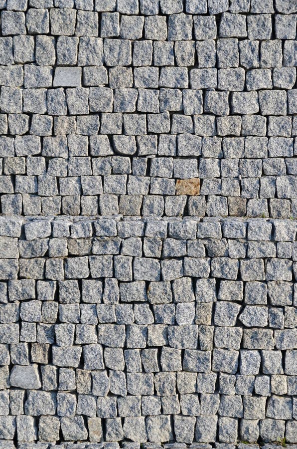 Cobbled pavement stock photo. Image of construction - 107087018