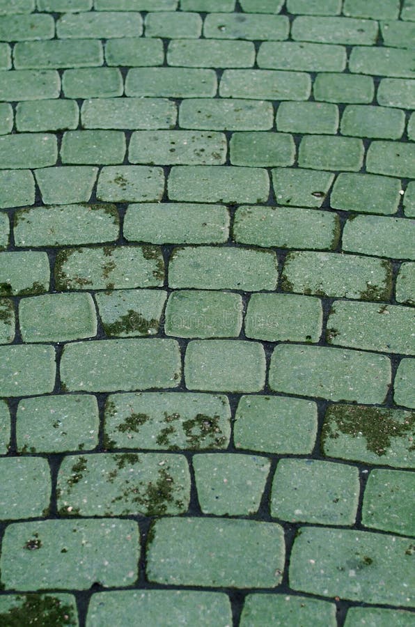 Cobbled Pavement Pattern Made of Cubes. Stock Image - Image of grey ...