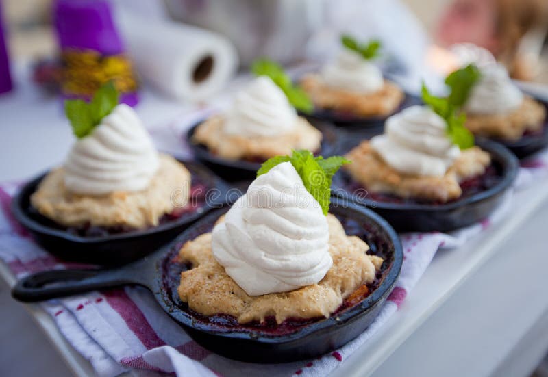 Cobbler stock photo. Image of outside, cooking, berries - 26694668