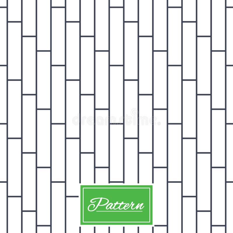 Cobbles Grid Stripped Seamless Pattern. Stock Vector - Illustration of ...