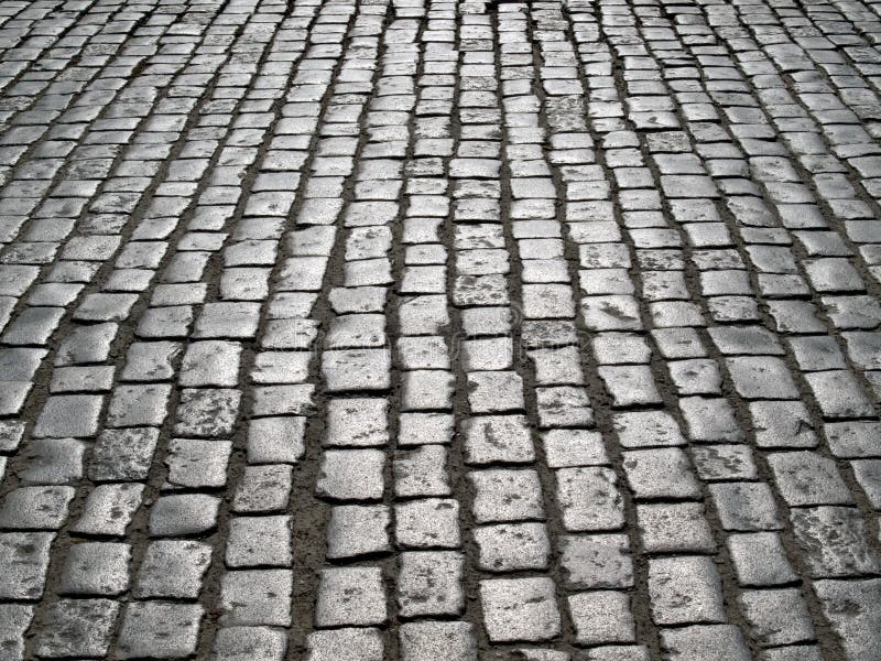 Manhattan Cobblestone Street 2 Stock Photo - Image of pavement, road ...