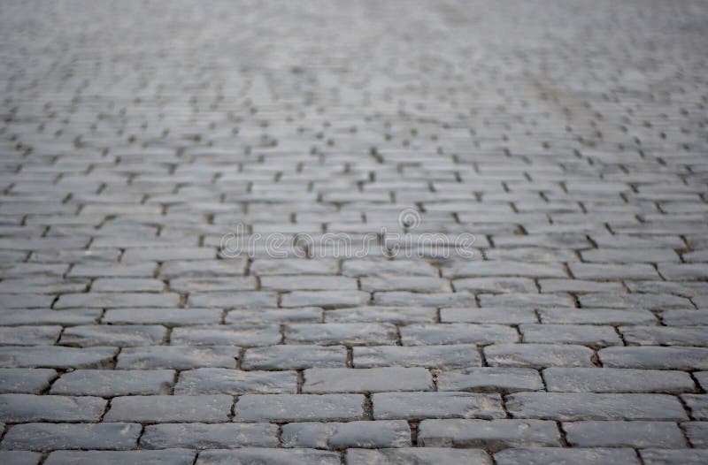 Cobblestone. stock image. Image of perspective, bricks - 4772275