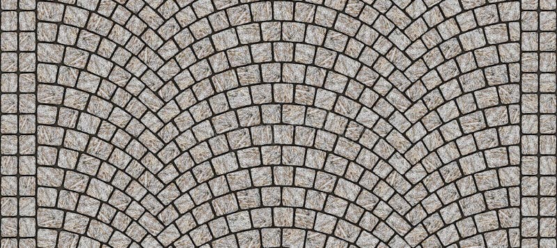 Road Curved Cobblestone Texture 166 Stock Illustration - Illustration ...