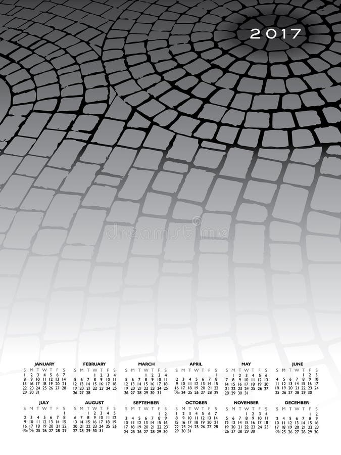 Cobblestone Calendar Stock Illustrations – 15 Cobblestone Calendar ...