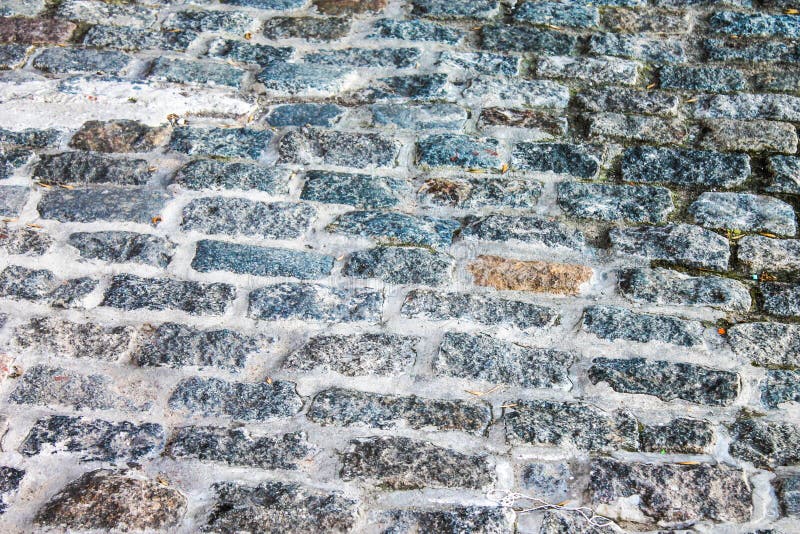 Cobblestone Detail Surface Outdoor Pavement Stock Photo - Image of ...