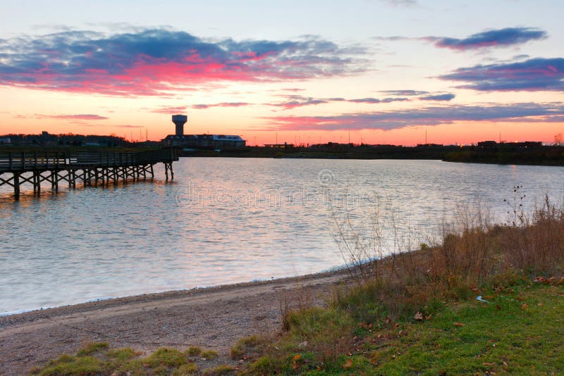 Cobblestone Lake stock image. Image of colorful, summer - 35530405