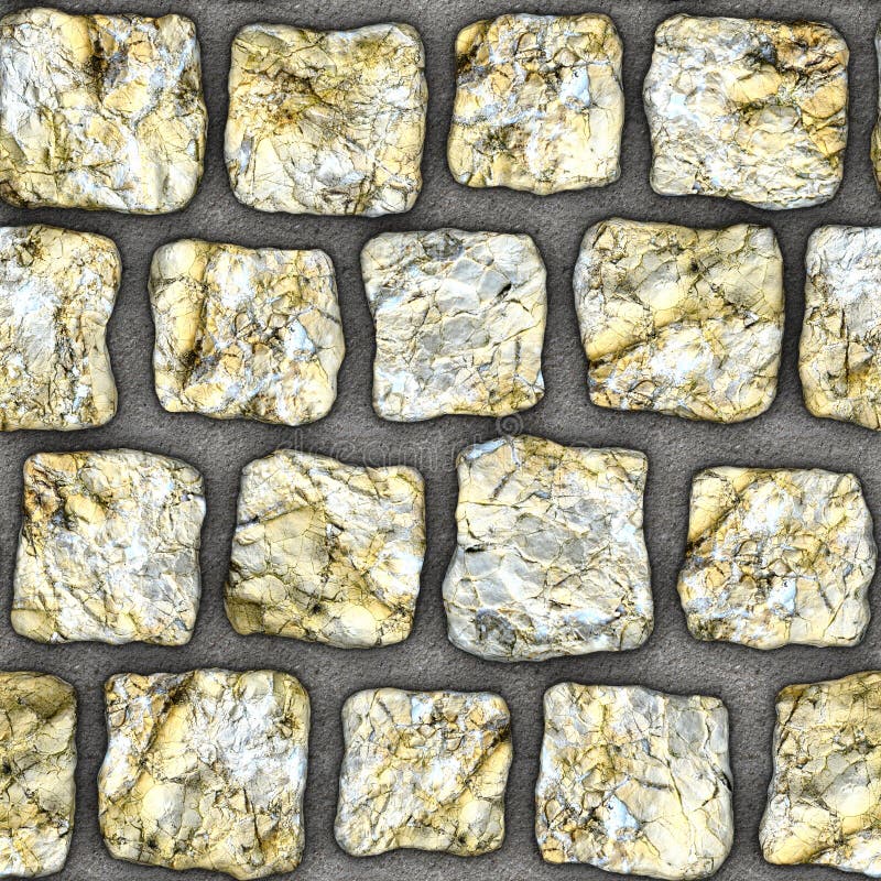 S105 Seamless Texture - Cobblestone Pavers Stock Photo - Image of rock ...