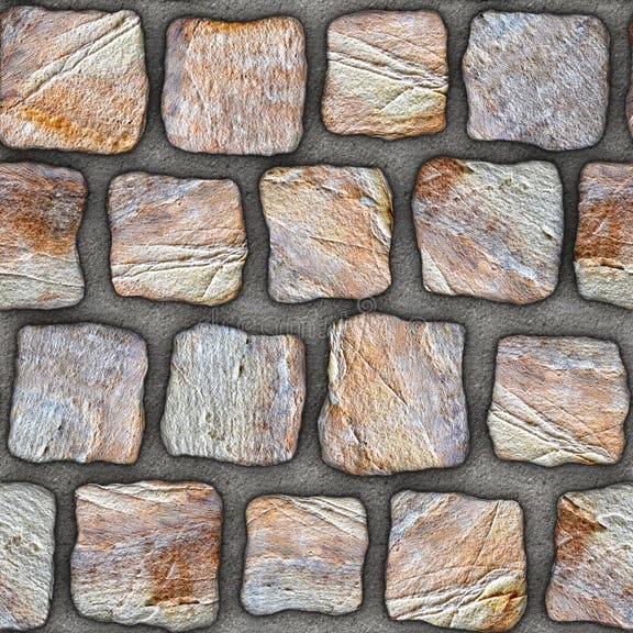 S036 Seamless Texture - Cobblestone Pavers Stock Image - Image of pavers, footpath: 100155365