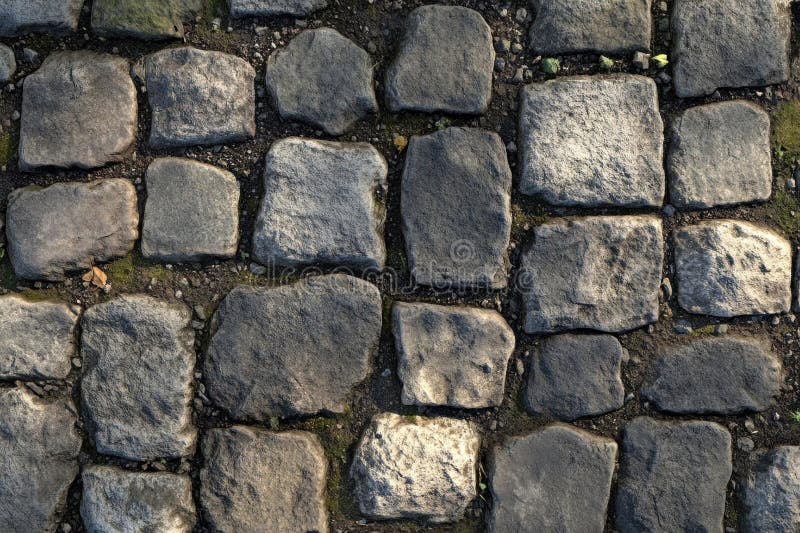 Cobblestone Path Texture - a Detailed Look at the Uneven, Timeworn ...