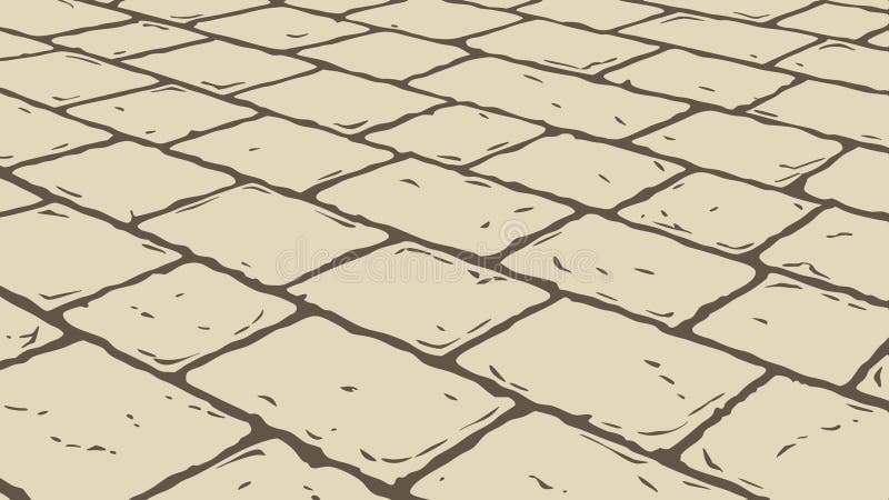 Cobblestone Path Texture, Rustic Stone Road Surface Vector Design ...