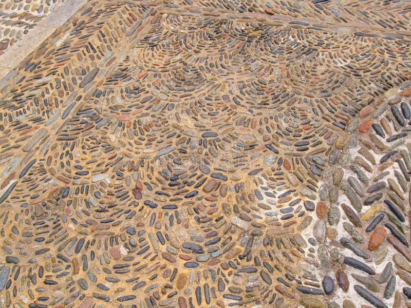 Cobblestone pattern stock photo. Image of pavement, surface - 173686084