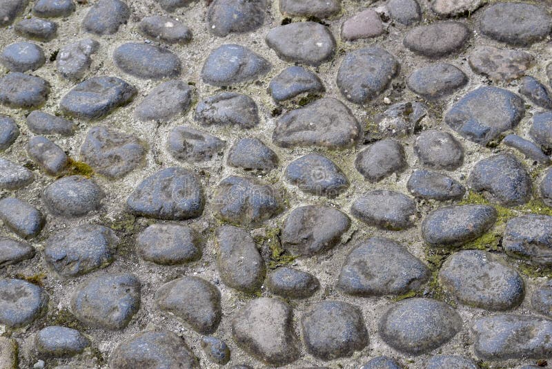 Cobblestone Pattern on Ground Stock Image - Image of cobblestone, irish ...