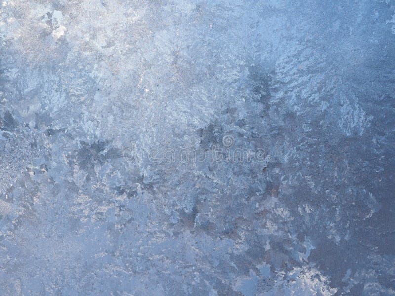 Cobblestone Pattern from Ice on a Window Pane Stock Image - Image of ...