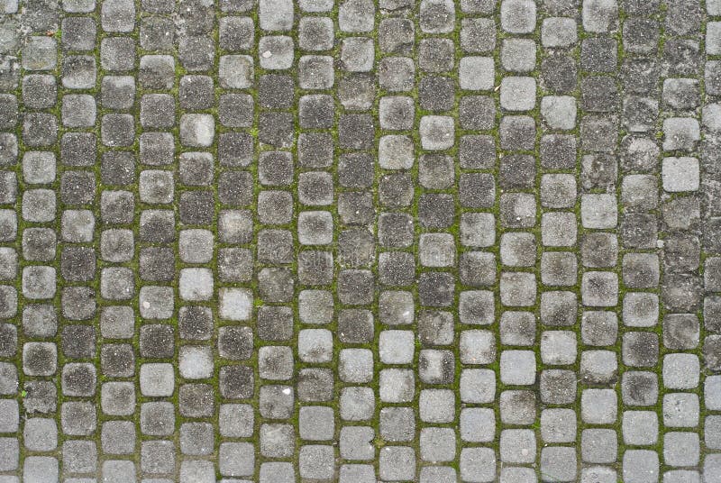 Cobblestone Street - Bird S Eye View Stock Image - Image of street ...