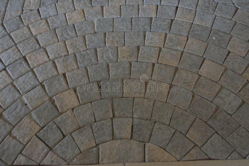 Cobblestone Pattern on the Road. Cobblestone Texture on the Street ...