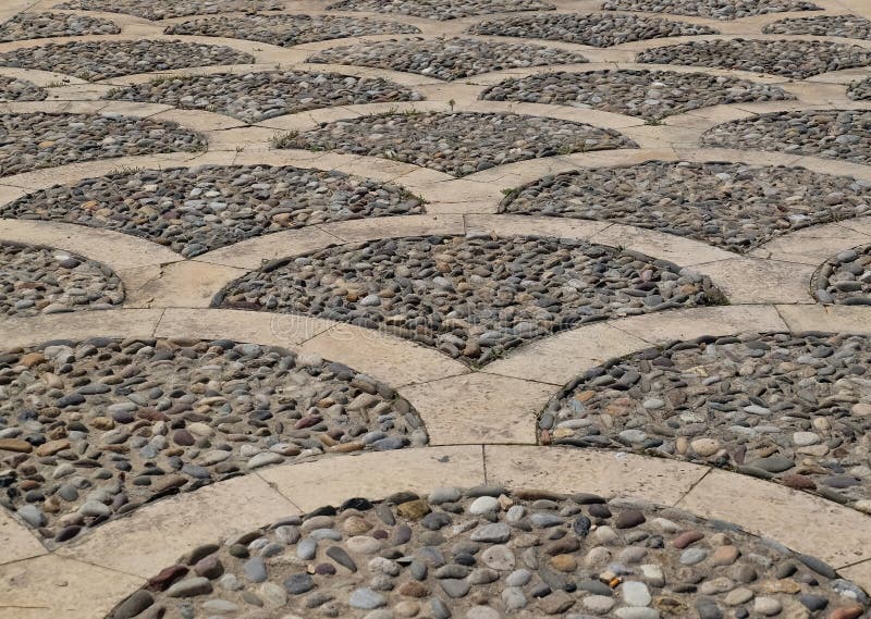 Cobblestone pattern stock photo. Image of tower, saint - 75915598