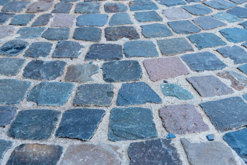 Cobblestone Pattern Structure Stock Image - Image of sidewalk, granite ...