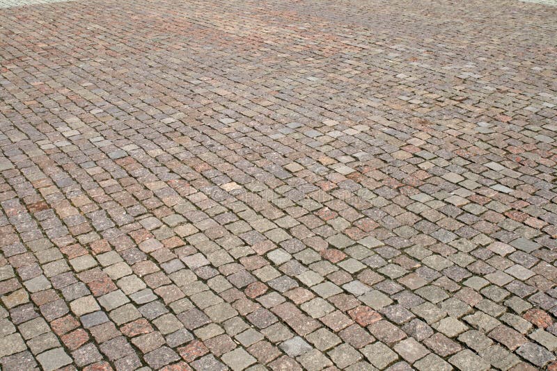 Cobblestone pavement stock image. Image of rough, pebbly - 21419197