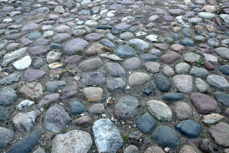 Cobblestone road stock image. Image of block, road, black - 36675467