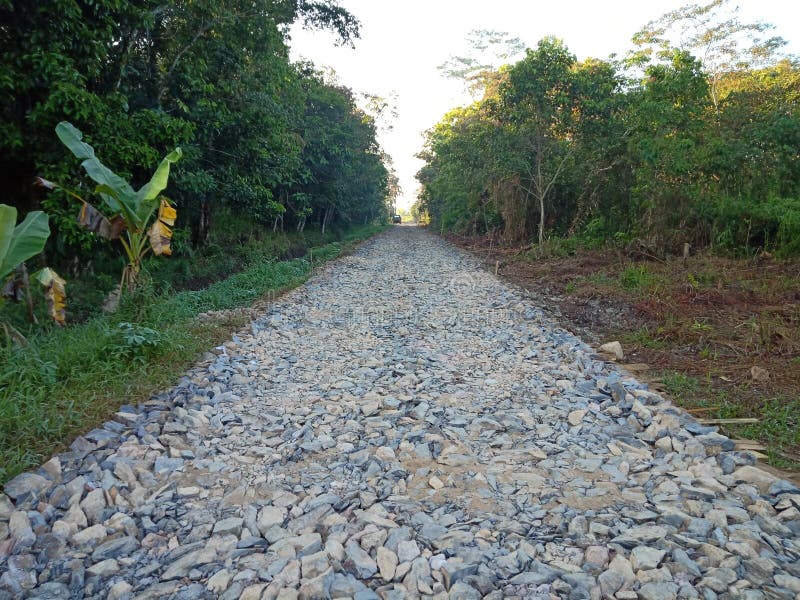 Cobblestone Roads that are Still at Work Stock Photo - Image of ...