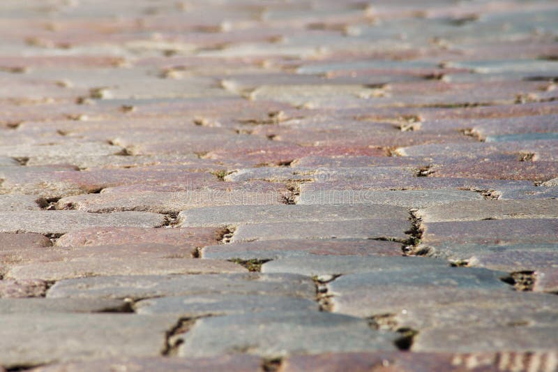 Cobblestone and Stone Blocks Stock Photo - Image of footpath, ground ...