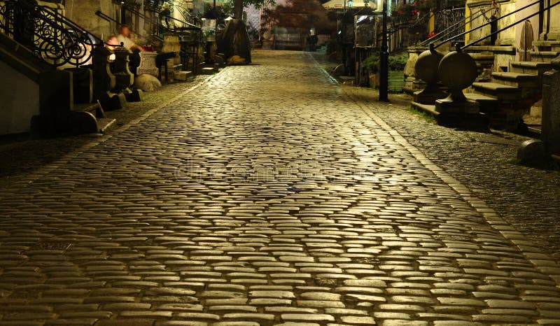 Cobblestone street stock photo. Image of heritage, destination - 6061240
