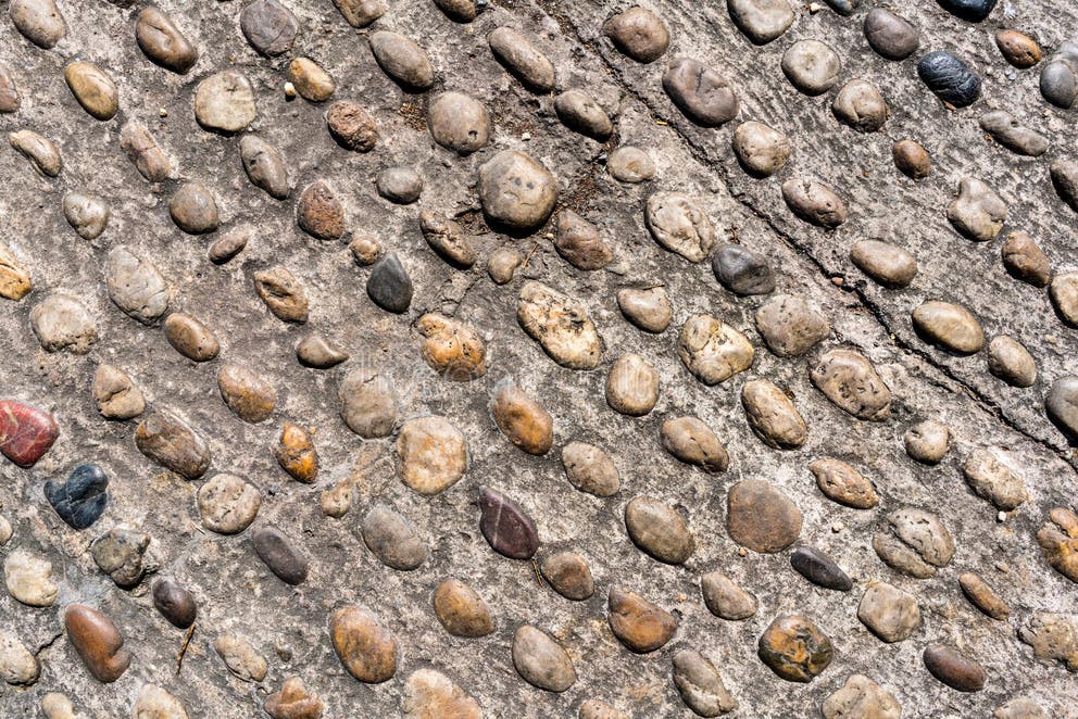 Cobblestone Street stock photo. Image of diagonal, pattern - 92564688
