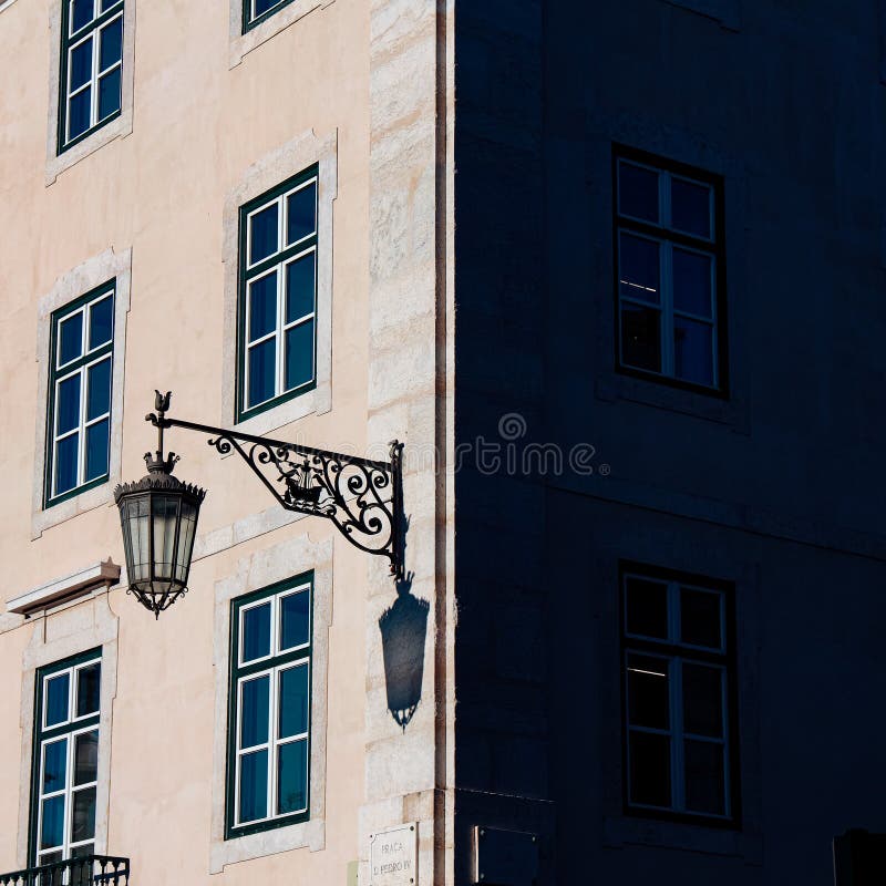 Harsh Light and Shadow from People and Objects in the City Stock Photo - Image of light, harsh ...