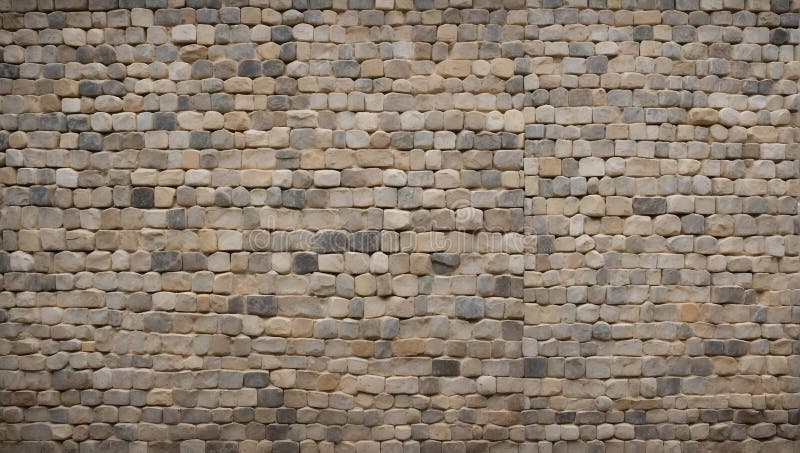 Cobblestone Tapestry: Limestone Surface Palette. AI Generate Stock ...