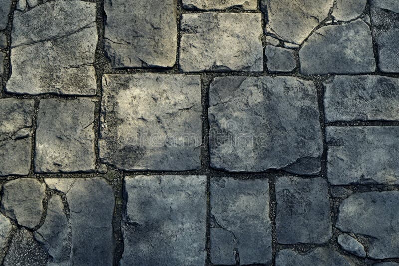 Cobblestone Texture with Natural Wear Patterns. AI Image Stock Photo ...