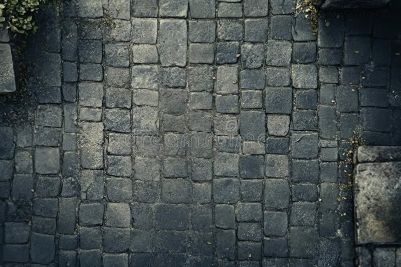 Cobblestone Texture with Natural Wear Patterns. AI Image Stock Photo ...
