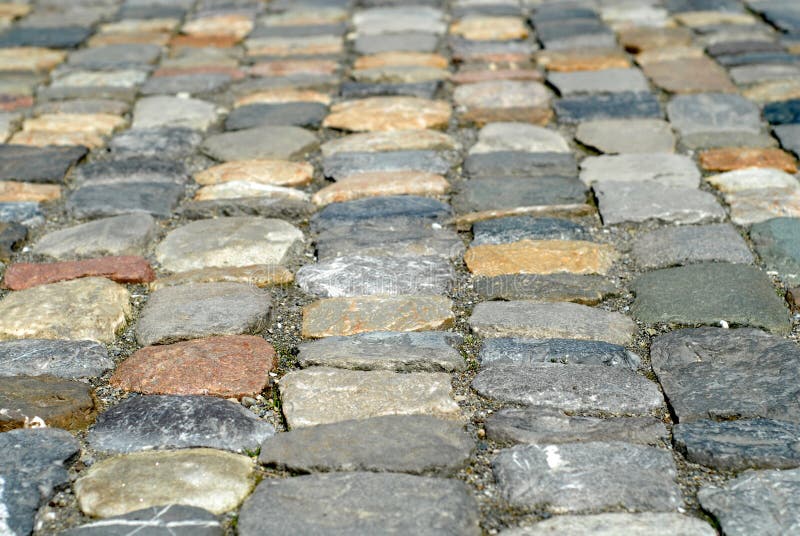 Cobblestones stock image. Image of away, blocks, road - 14510071