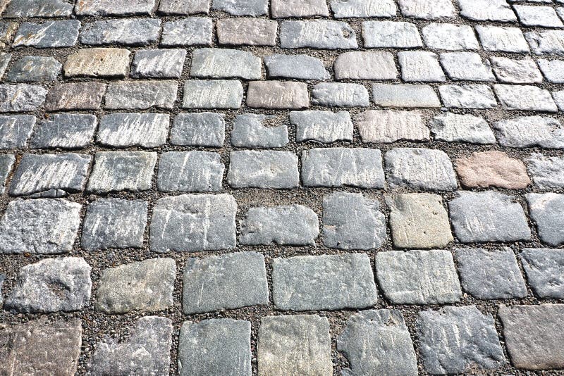 The Ancient Paving Blocks of Marble. Stock Photo - Image of ground ...