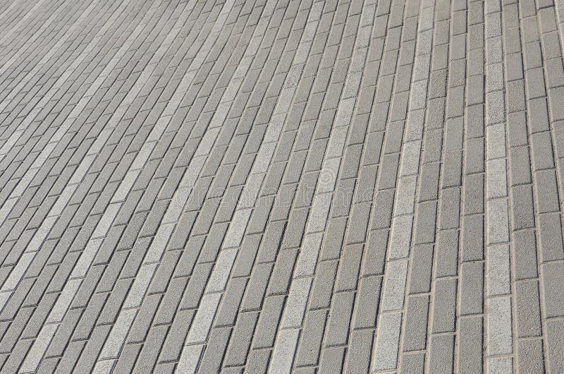 The Cobblestones Road in Town Square. Background Texture in Perspective ...