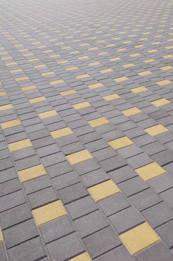 The Cobblestones Road in Town Square. Background Texture in Perspective ...