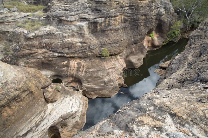 Cobbold Gorge stock image. Image of sandstone, rock - 100990713