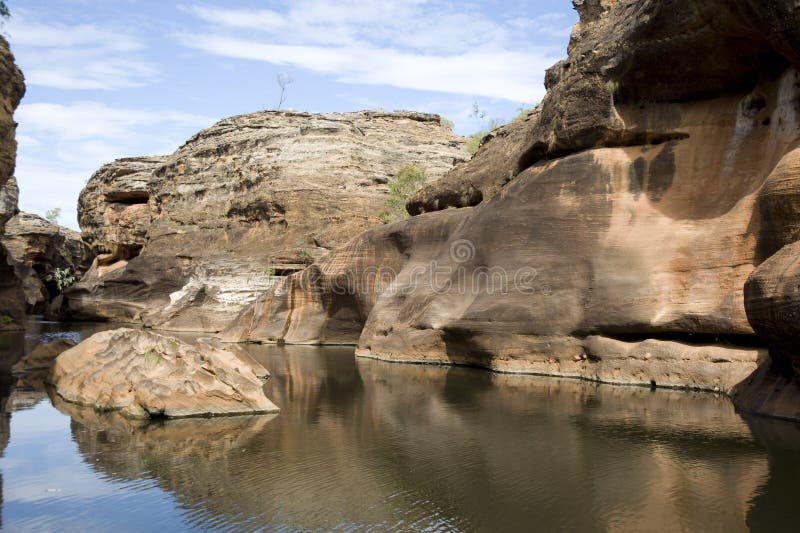 Cobbold Gorge, stock image. Image of formation, scene - 100990753