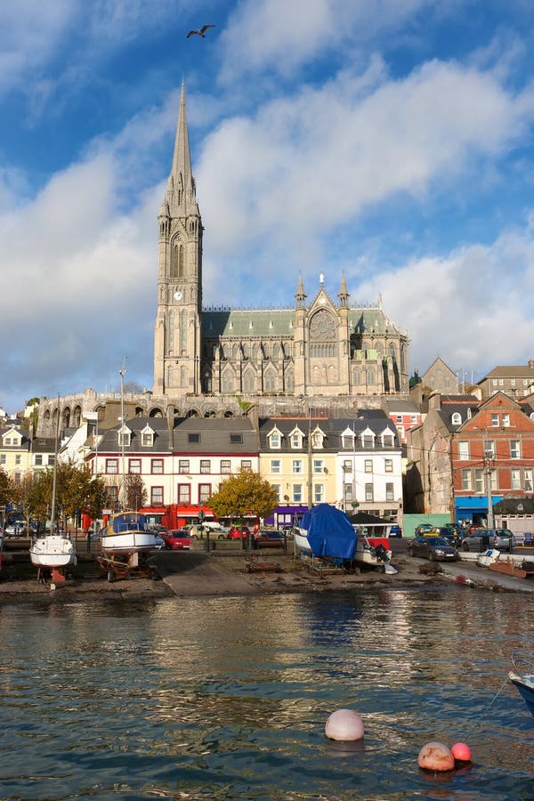 Cobh. Ireland stock image. Image of boat, colman, street - 17316931