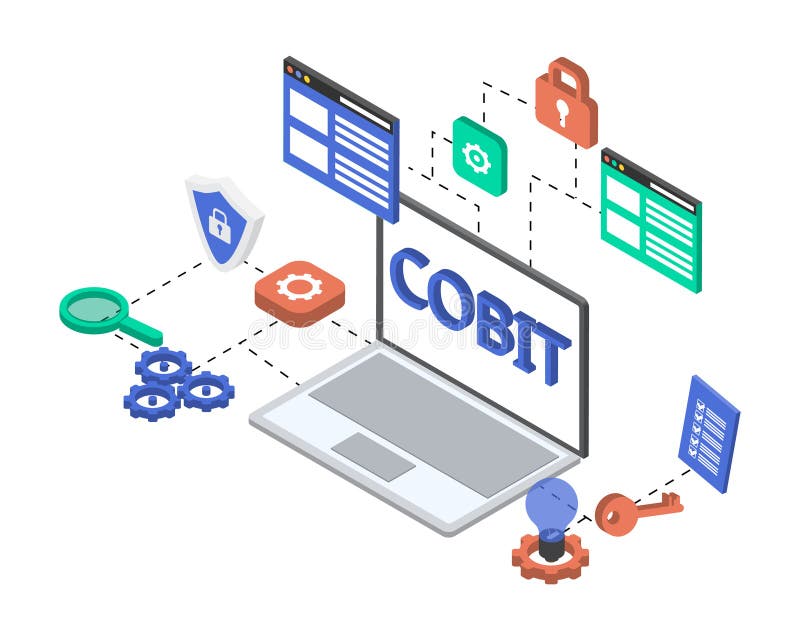 Cobit Governance System Principles for it Audit Banner Stock ... Cobit Governance System Principles for it Audit Banner Stock ...