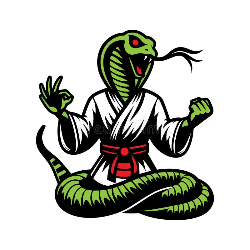 Cobra Master stock vector. Illustration of logo, artwork - 364149862