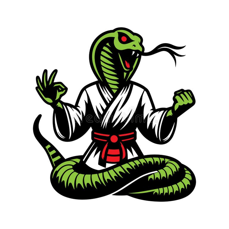 Cobra Master stock vector. Illustration of logo, artwork - 364149862