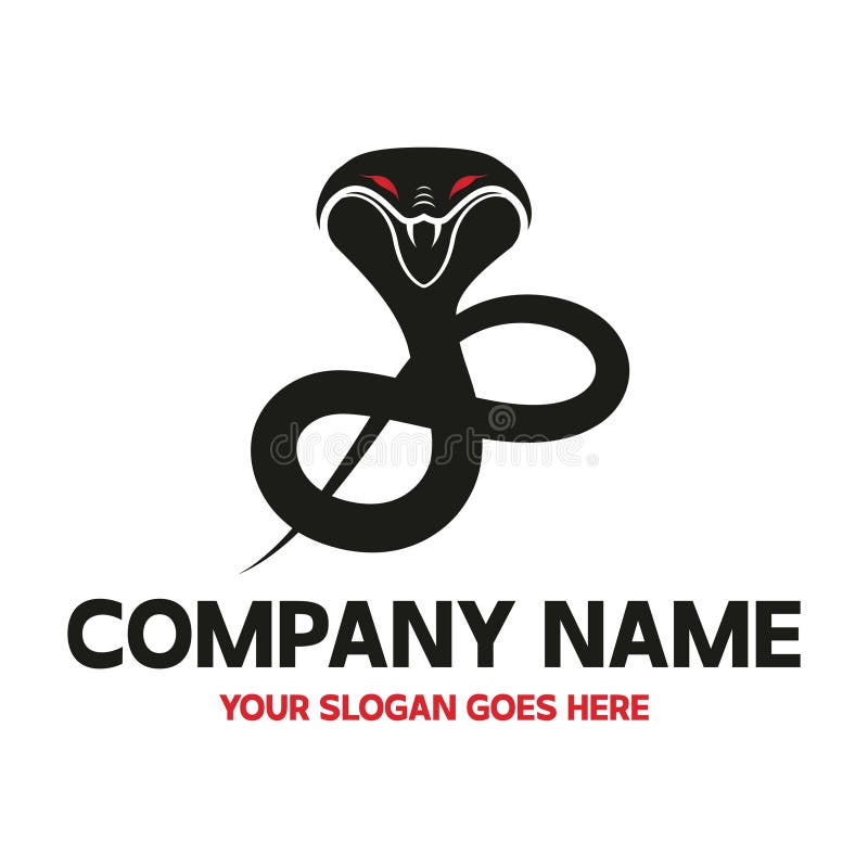 Cobra Power Logo stock illustration. Illustration of label - 386477371