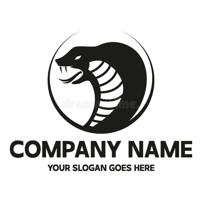 Cobra Power Logo stock illustration. Illustration of graphic - 386477384