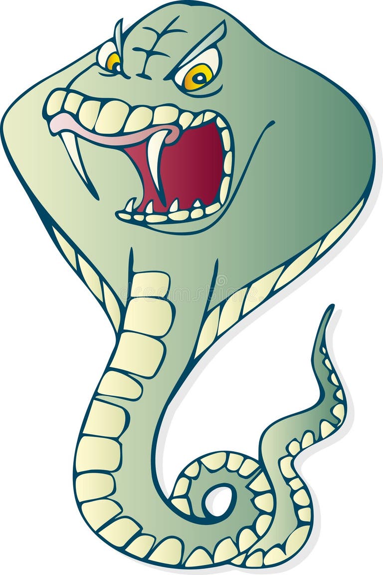 Angry Cobra Snake Cartoon Stock Illustrations – 957 Angry Cobra Snake ...