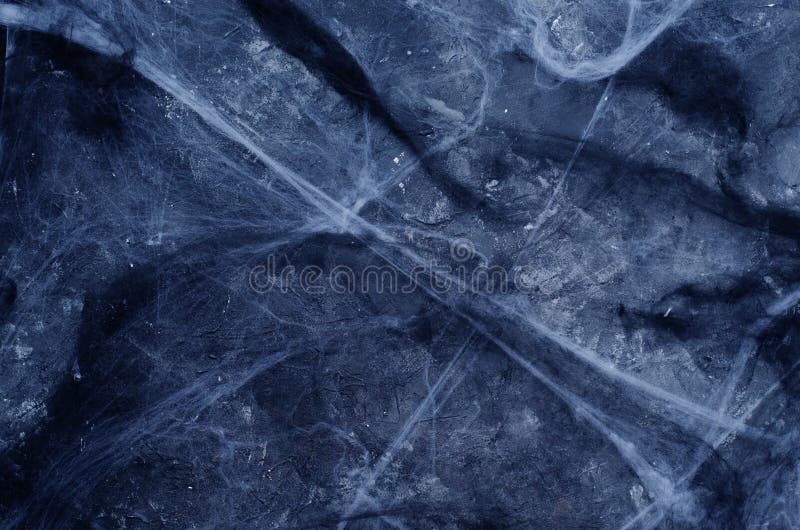 Cobweb on Blue Background, Abstract Texture, Halloween Design, Spider ...