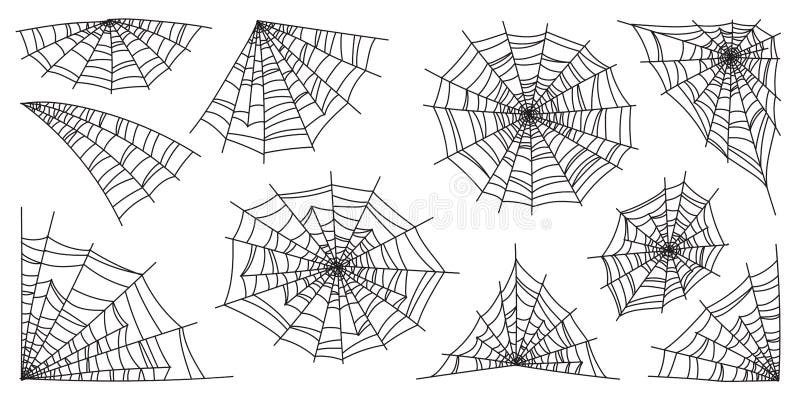 Set of Spider Web and Halloween Cobweb Decoration for Spiderweb Scary ...