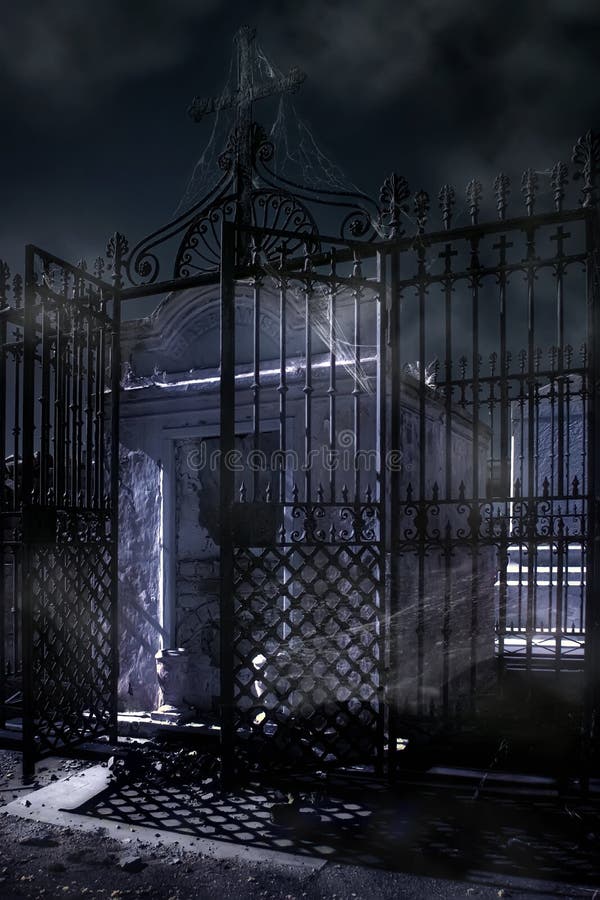 Spooky Gothic crypt stock image. Image of gothic, ghost - 3070751